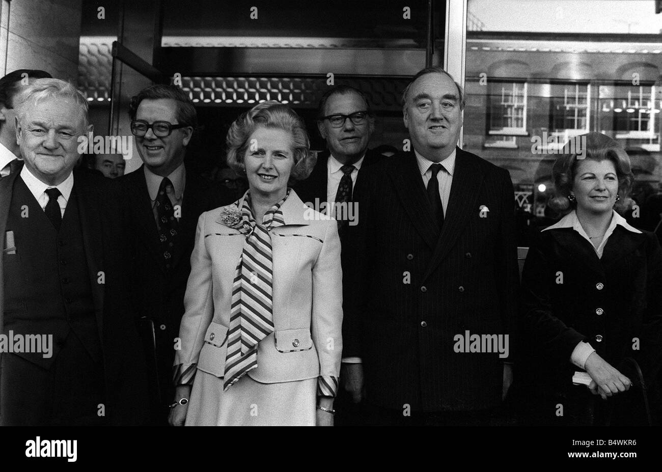 Margaret Thatcher with Reginald Maudling Sally Oppenheim William ...