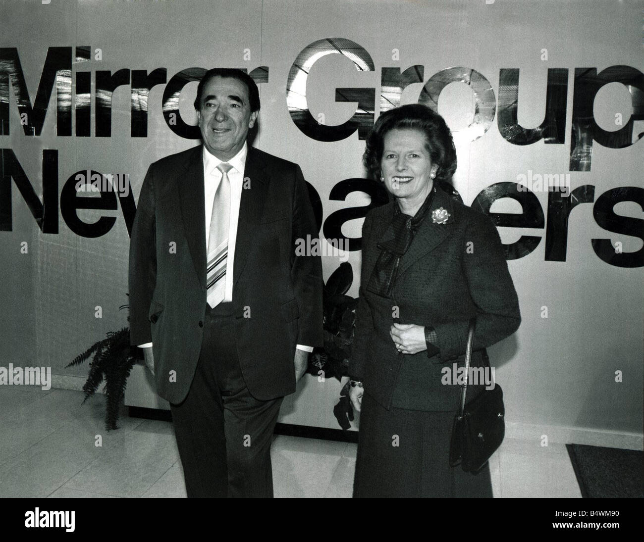 Robert Maxwell Mirror High Resolution Stock Photography and Images - Alamy