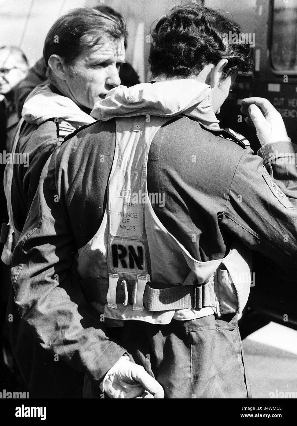 Prince Charles beginning a 3 month helicopter course with the Red ...