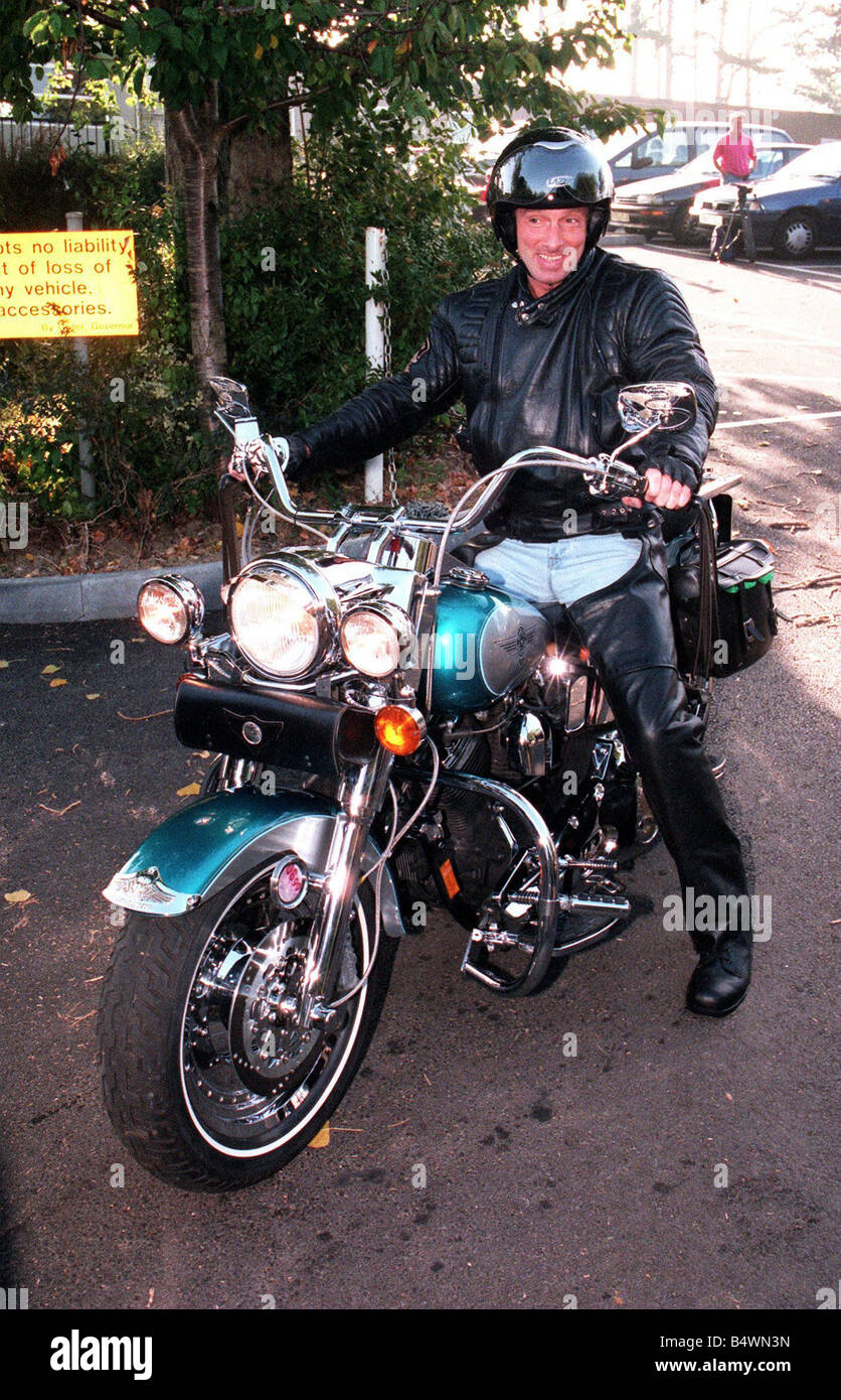 Lord Brocket a polo playing pal of Prince Charles riding his 1300cc ...