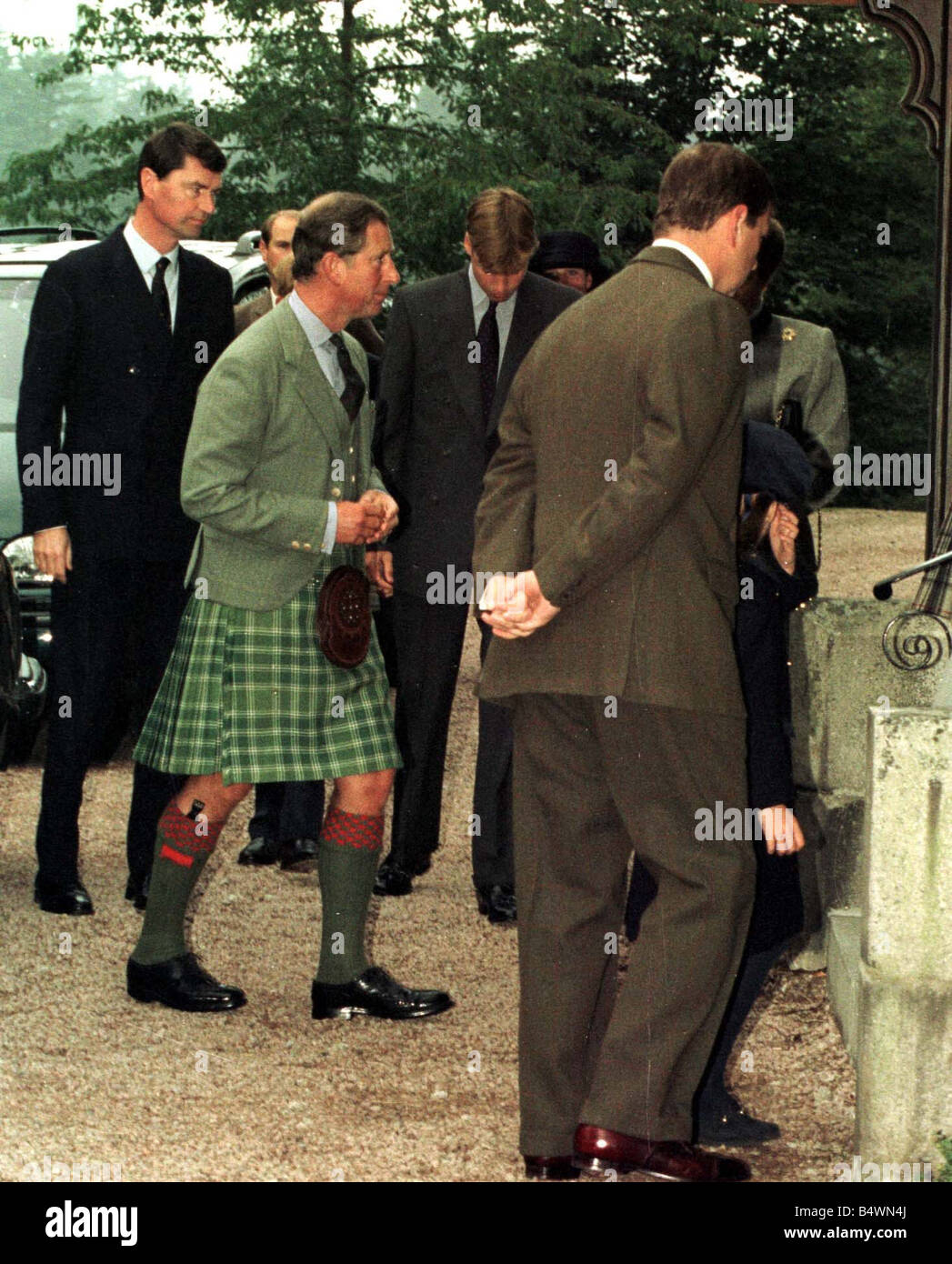 Royalty prince charles balmoral hi-res stock photography and images - Alamy