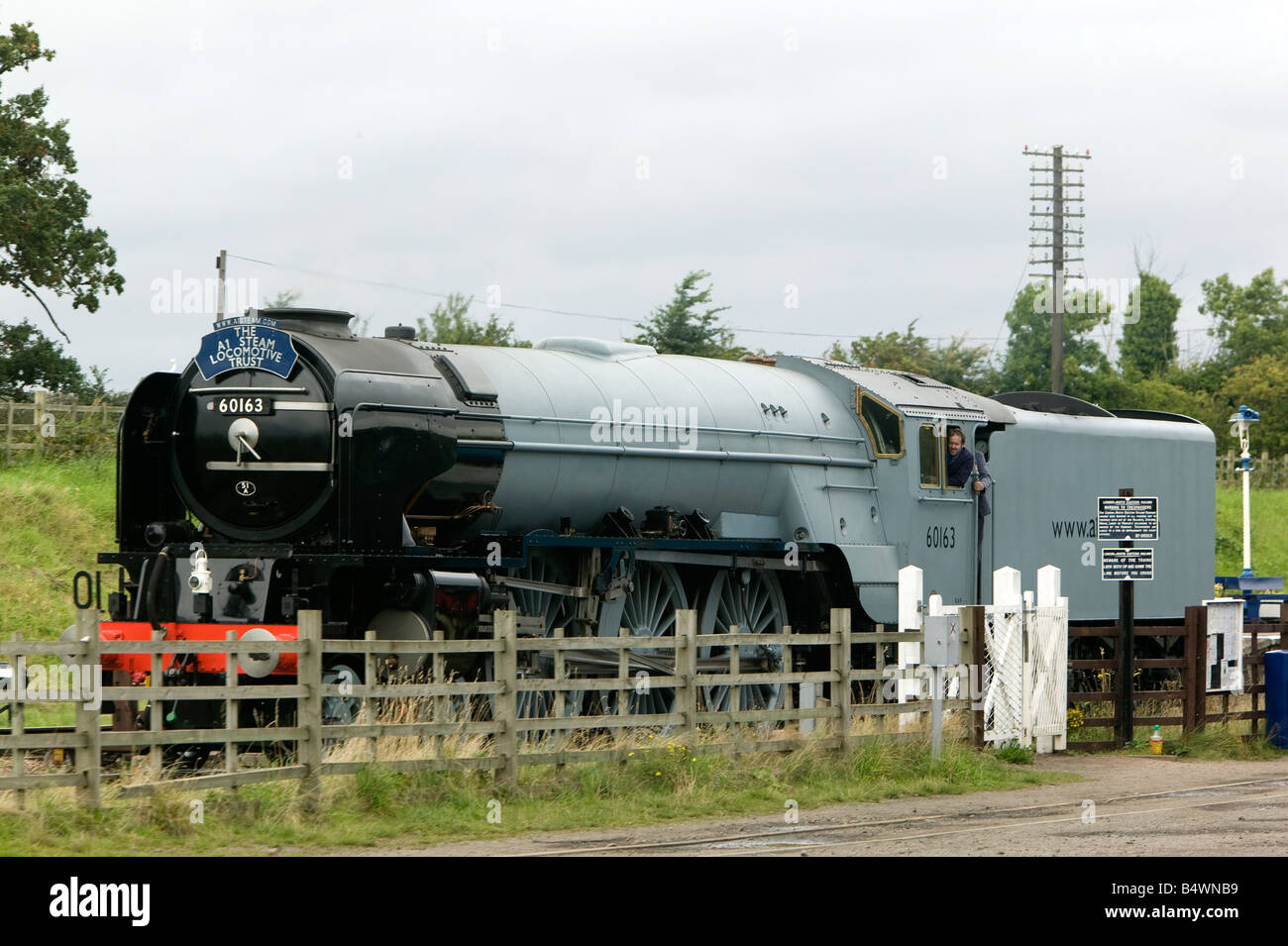 The A1 Steam Locomotive the 60163 Tornado Stock Photo - Alamy