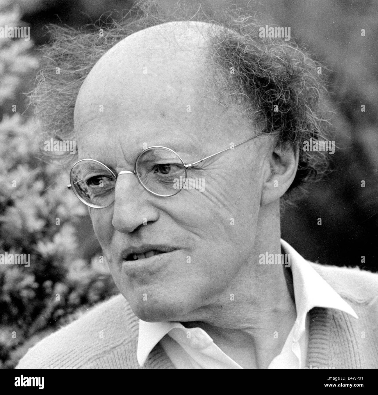 Lord Longford seen here in the grounds of his Hurst Green, Sussex home ...