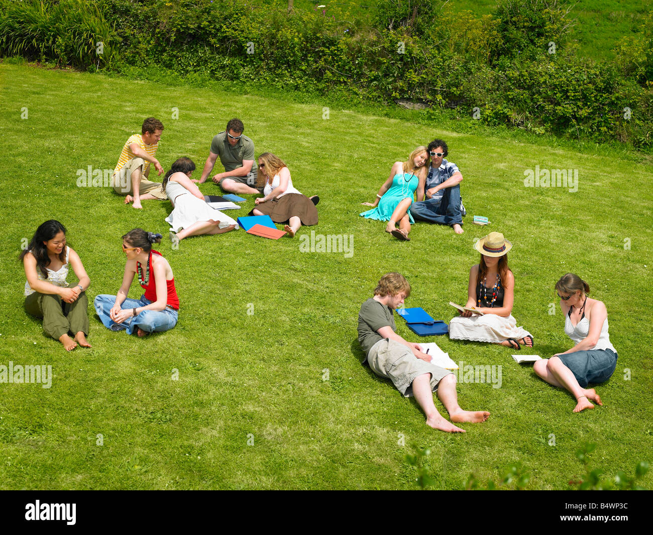 Gathering studying hi-res stock photography and images - Alamy
