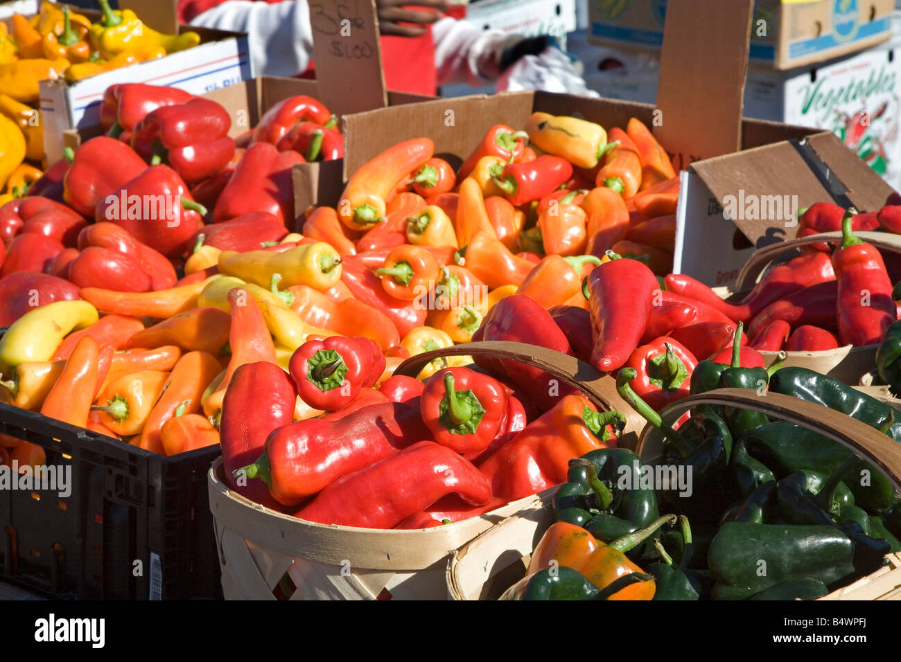Detroit farm food market sales hi-res stock photography and images - Alamy