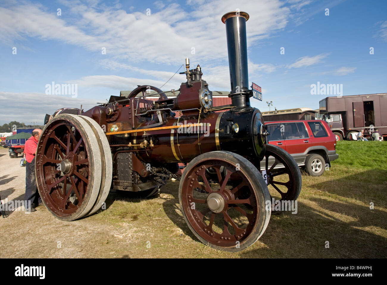 Garrett steam traction engine Mercury Steam Engine Rally Cheltenham ...