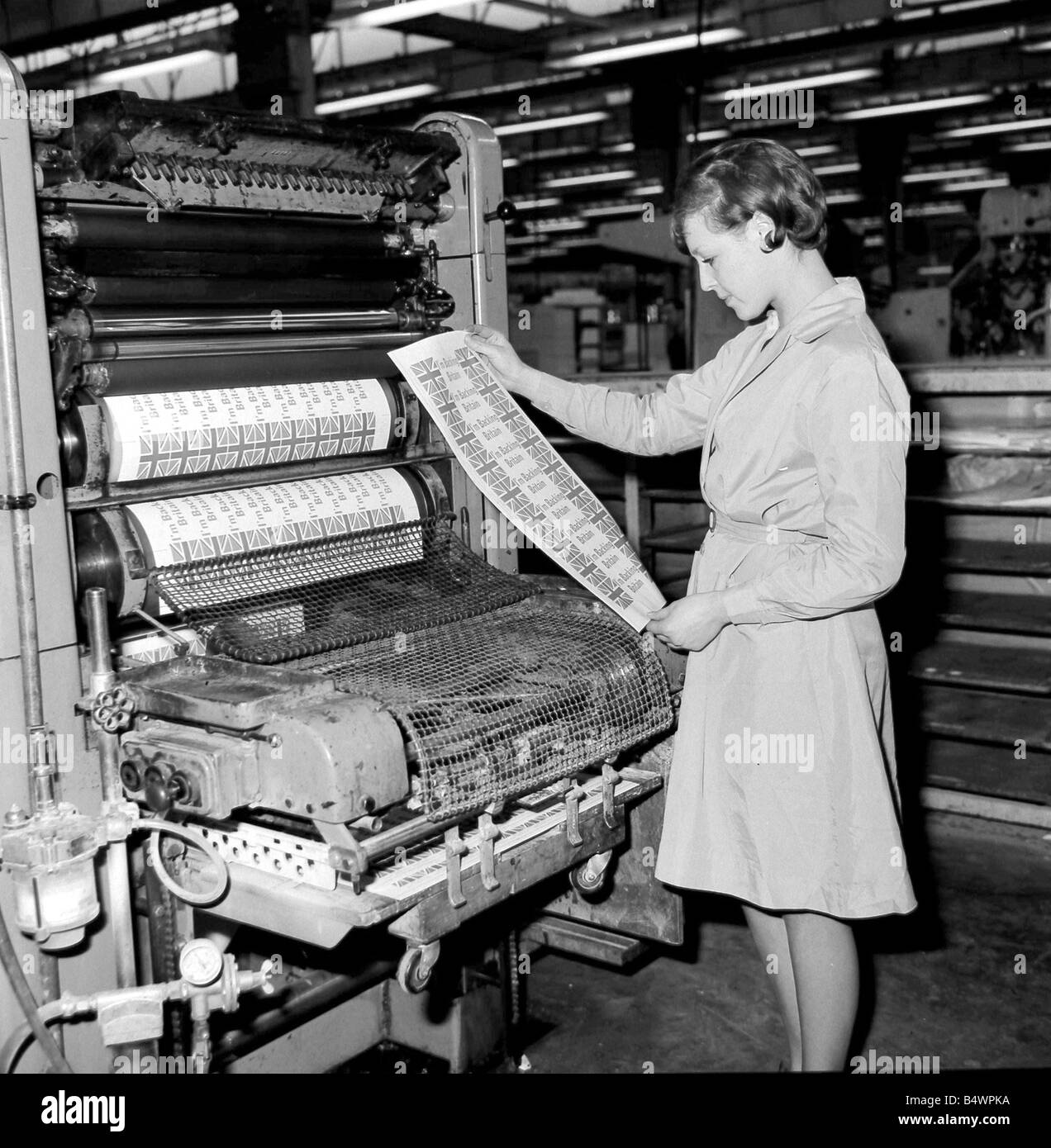 Backing britain 1968 hi-res stock photography and images - Alamy