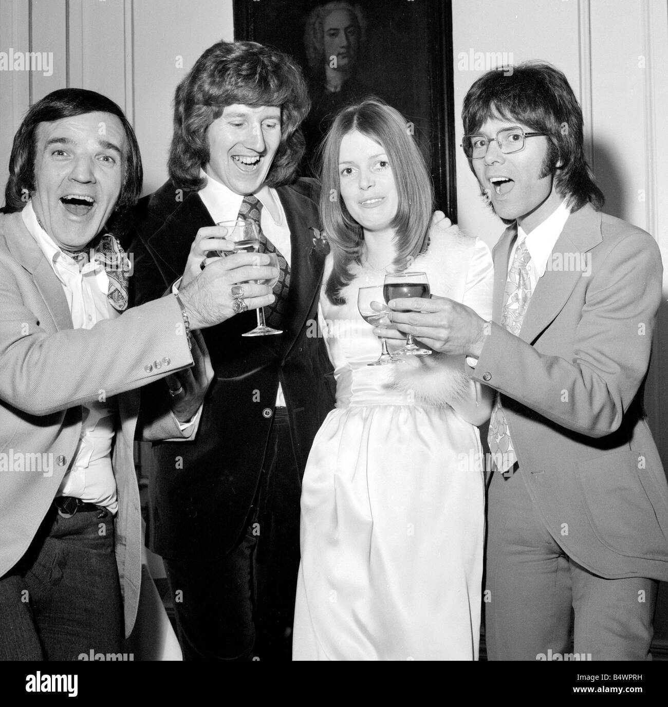 record producer and songwriter David Mackay and his new bride Brenda ...