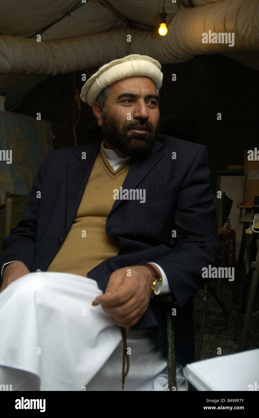 Camp Bastion Afghanistan O P S Governor Mahmood Daoud political head of ...