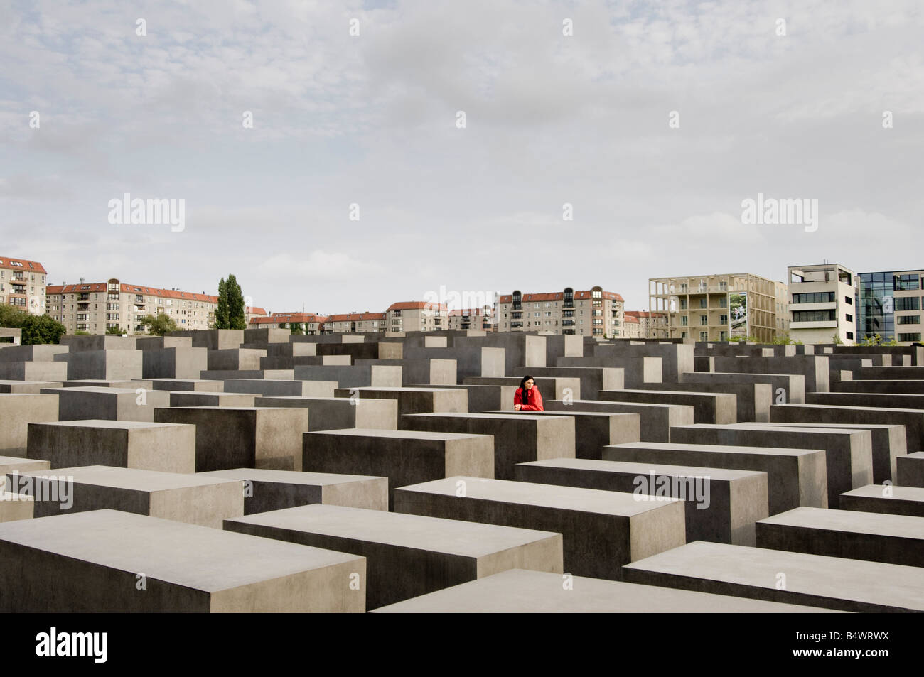 Jewish Memorial in rememberance of the Holocaust, Berlin, Germany ...