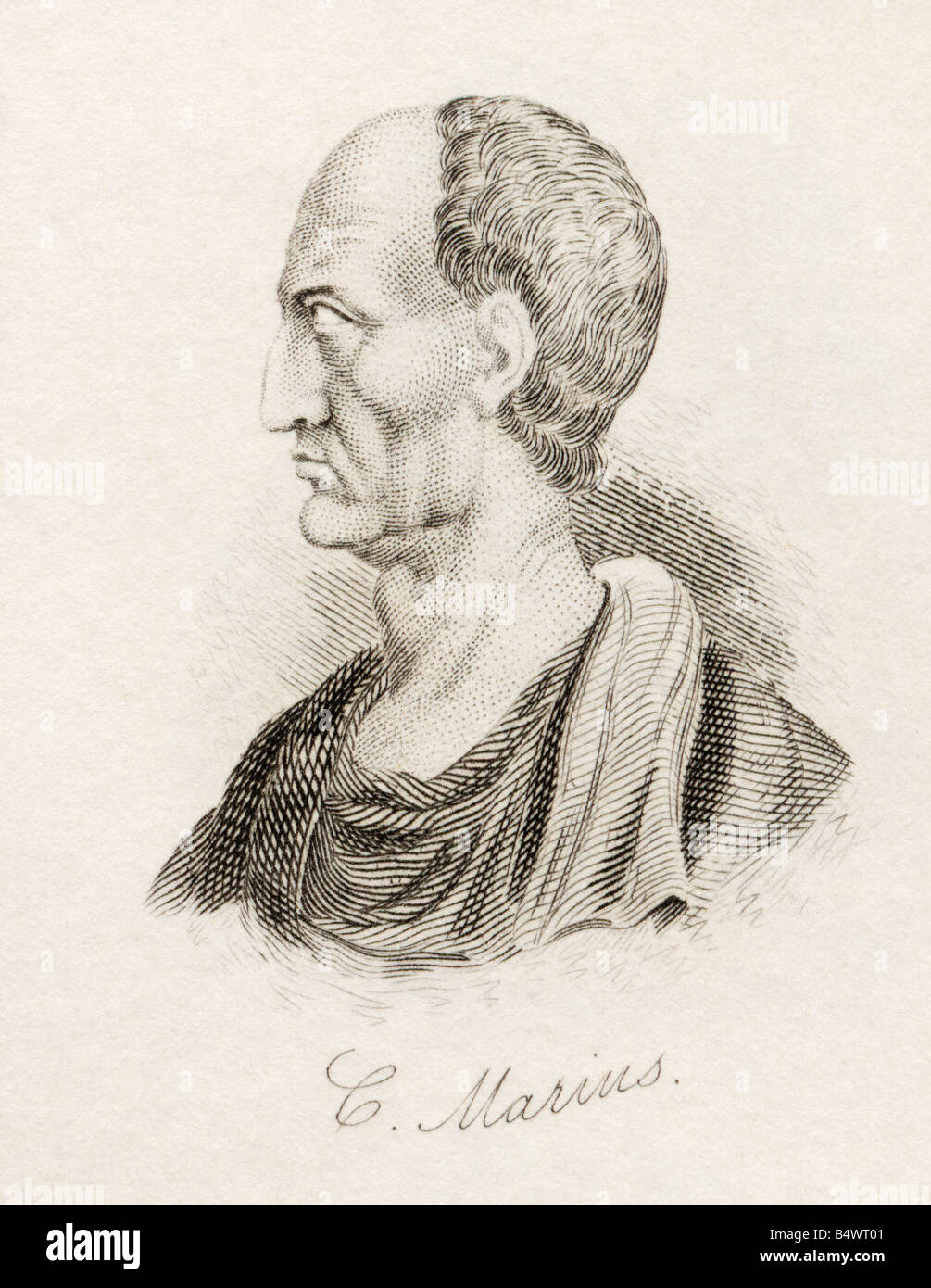 Gaius Marius, 157 BC - 86 BC. Roman general and politician. From the ...