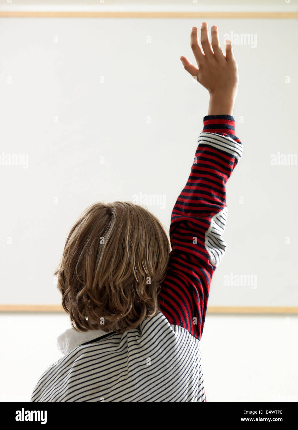 Child Raising Hand Class High Resolution Stock Photography and Images ...