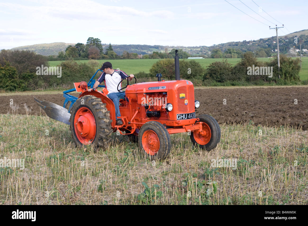 Nuffield tractor hi-res stock photography and images - Alamy