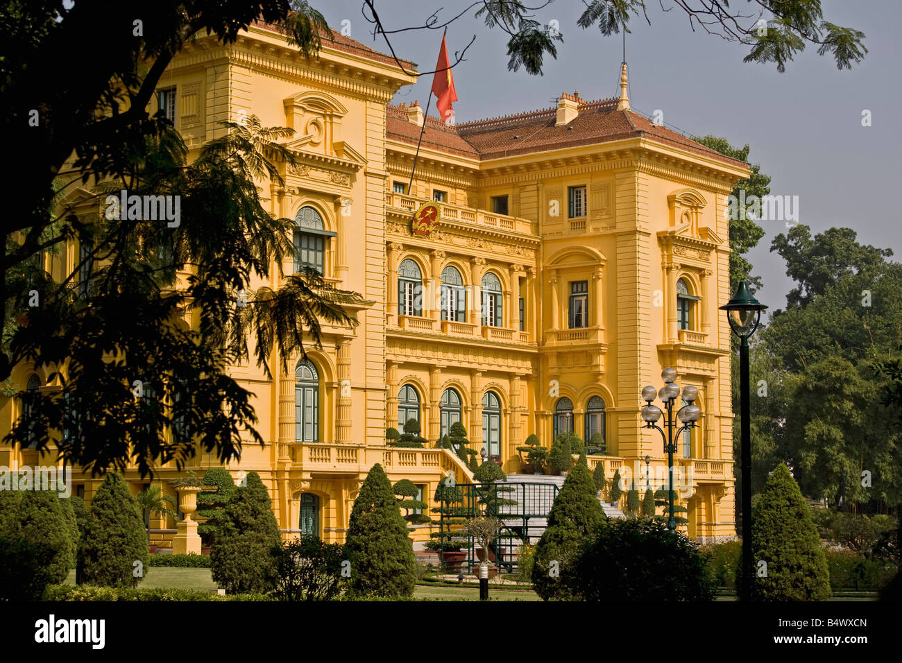 Presidential Palace Hanoi north Vietnam Stock Photo - Alamy