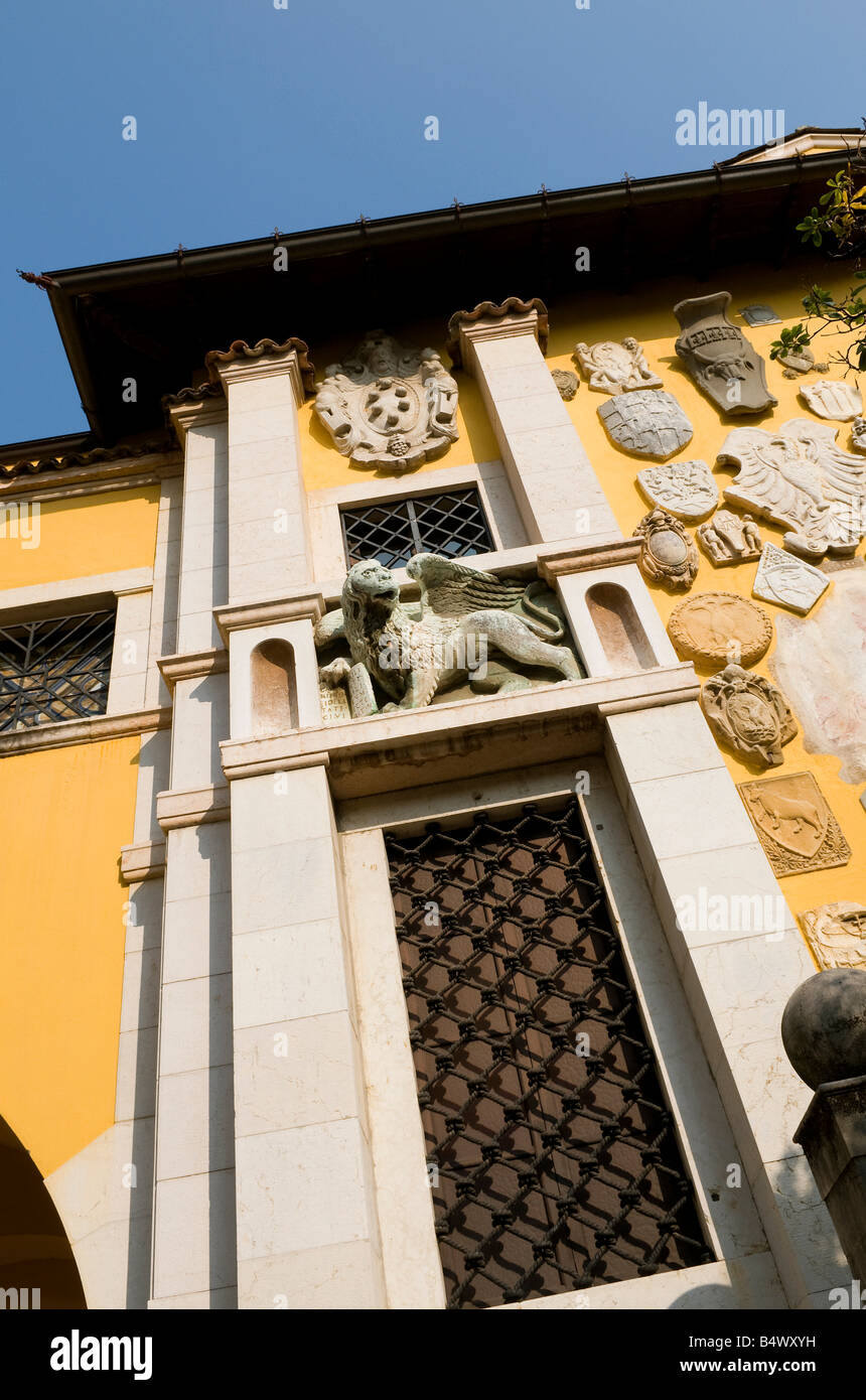 the vittoriale, gardone, lake garda, italy Stock Photo - Alamy
