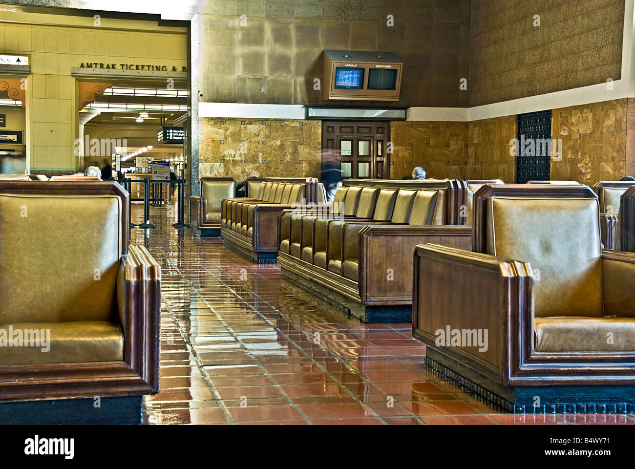 Union train station, Los Angeles, California, usa, downtown, railway ...