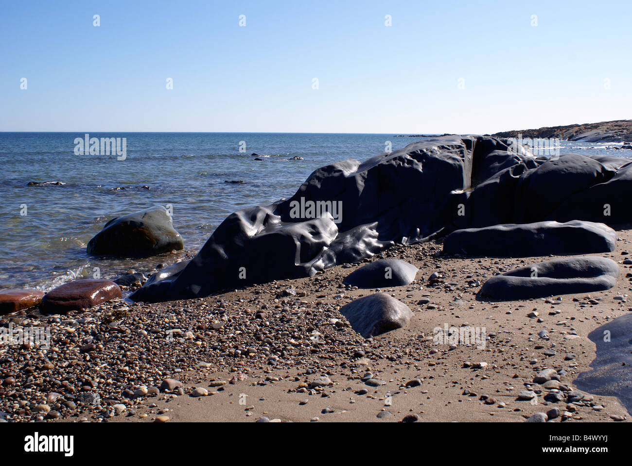 Hudson Bay coastline Churchill Manitoba Stock Photo - Alamy