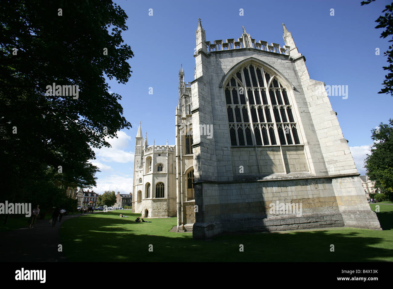 City of Gloucester, England. South east elevation of the Norman and ...