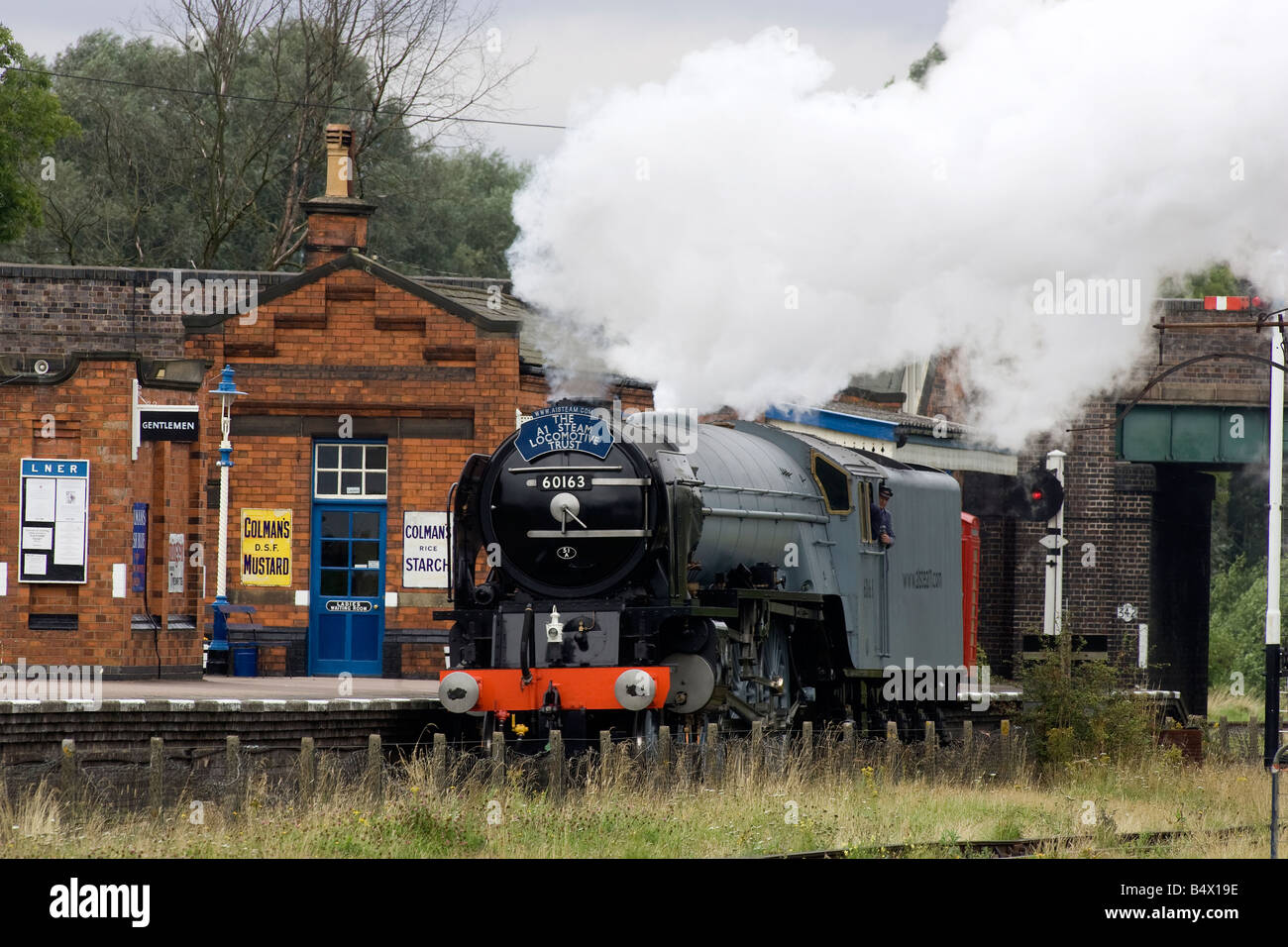 The A1 Steam Locomotive the 60163 Tornado Stock Photo - Alamy