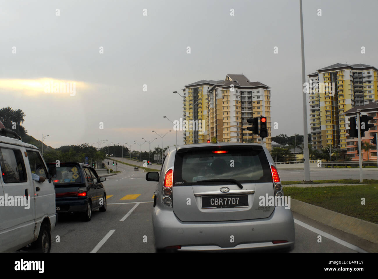 TRAFFIC IN THE ROADS OF KUALA LUMPUR MALAYSIA Stock Photo - Alamy
