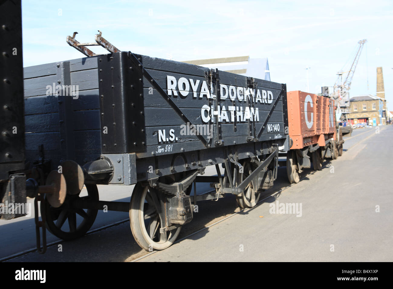 Chatham dockyard railway hi-res stock photography and images - Alamy