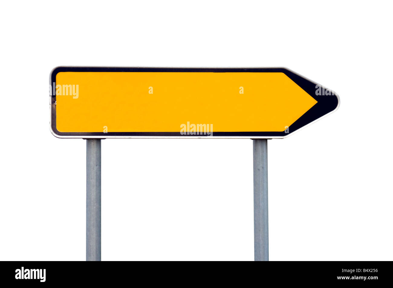 Direction information sign Cut Out Stock Images & Pictures - Alamy