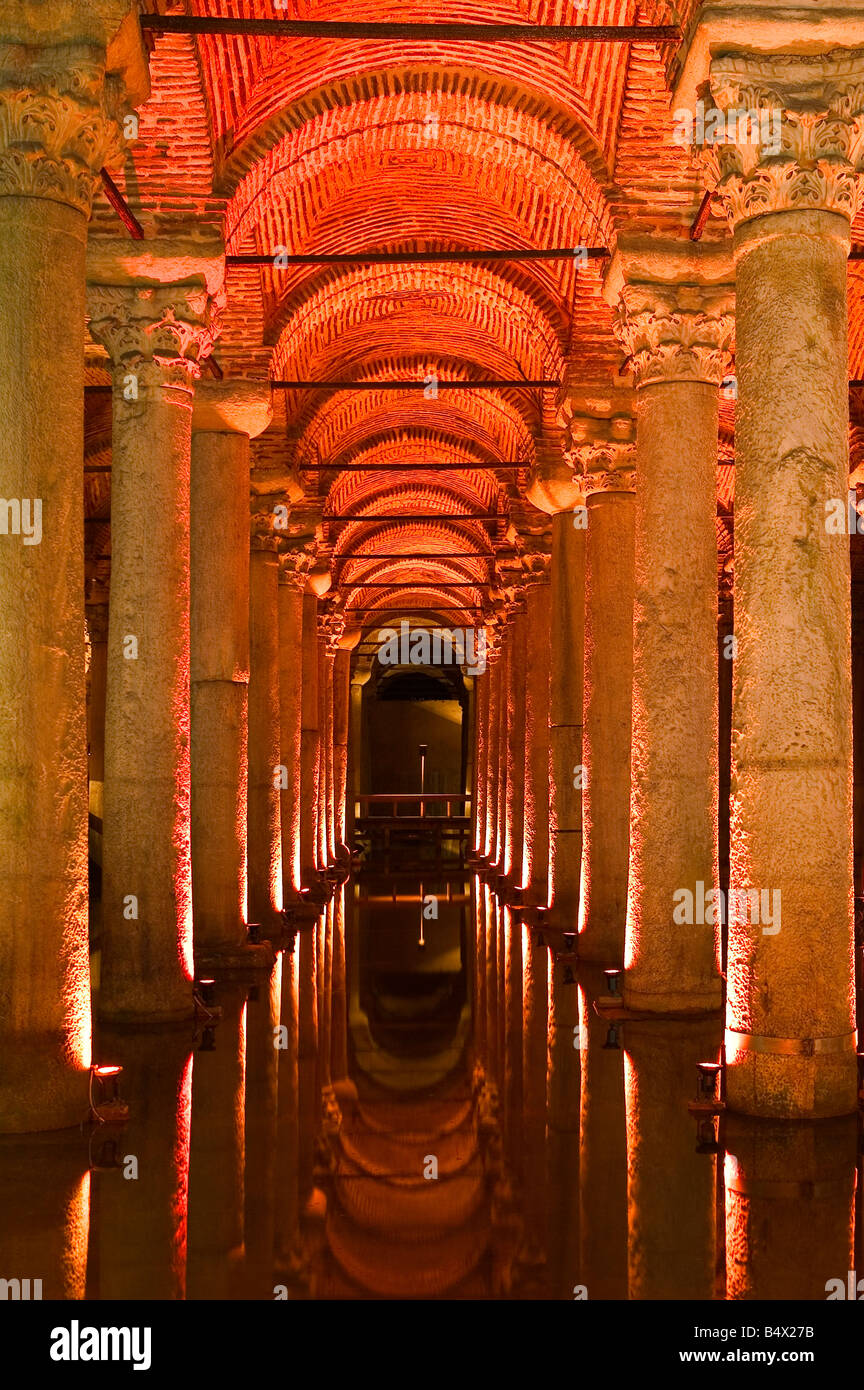 Yerebatan cistern in Istanbul Turkey Asia Europe Stock Photo - Alamy