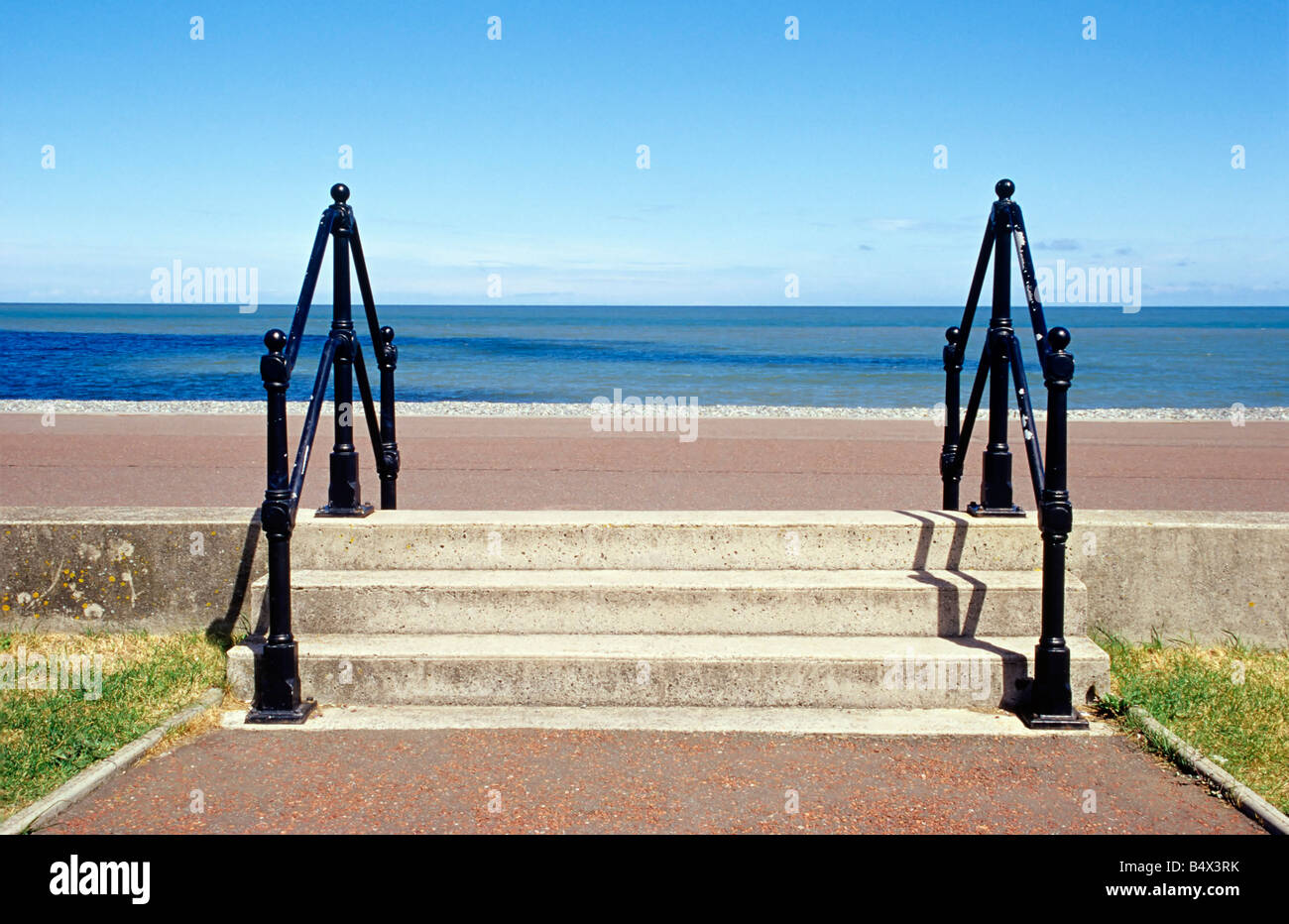 Steps with railing hi-res stock photography and images - Alamy