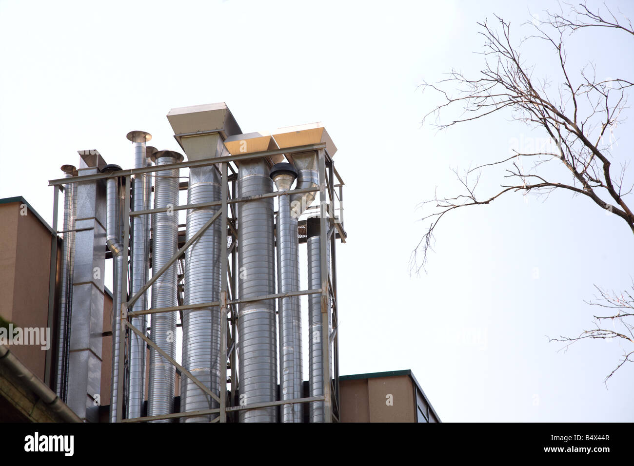 Ventilation stacks hi-res stock photography and images - Alamy