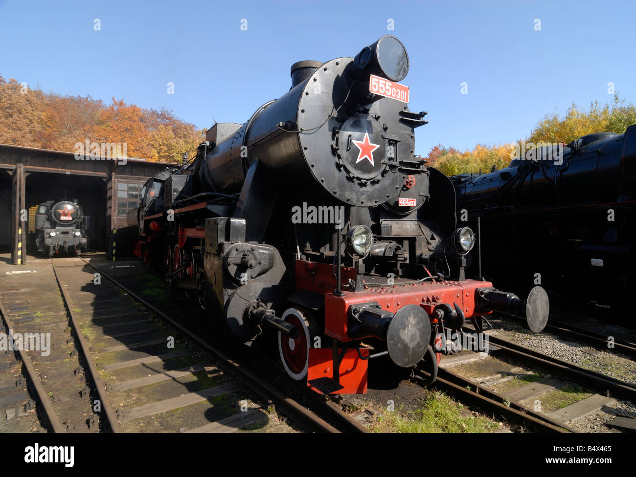Steam Locomotive tank engine railway Stock Photo - Alamy