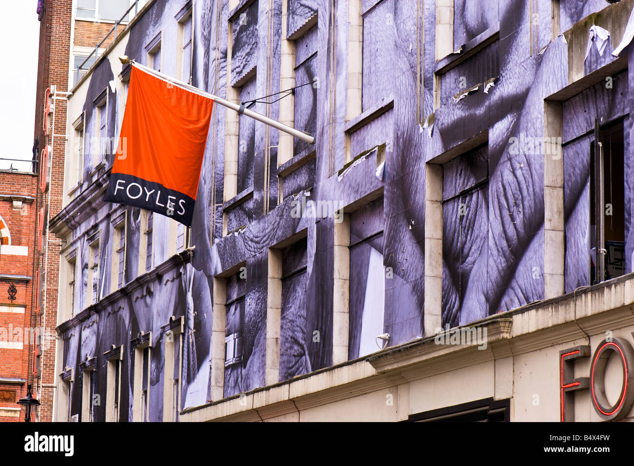 Foyles Bookshop on Charing Cross Road London United Kingdom Stock Photo ...
