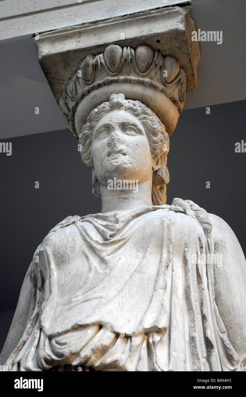 Caryatid statue hi-res stock photography and images - Alamy