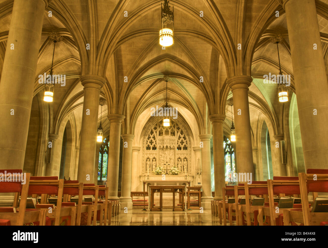 High dynamic range image of Bethlehem Chapel on the lower level of the ...