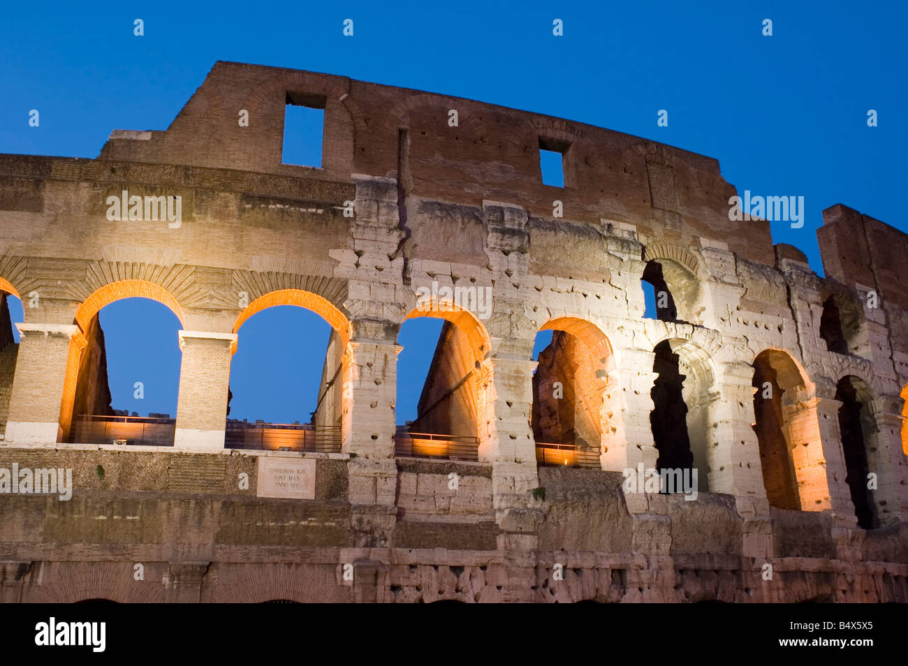 Italy Older amphitheater Coliseum in Rome Stock Photo - Alamy