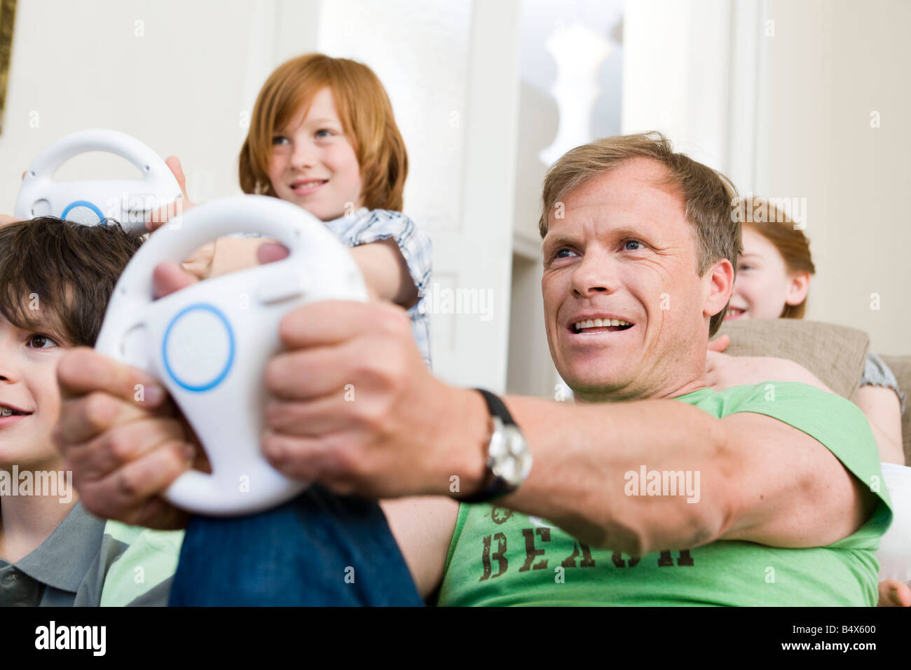 Father son motoring High Resolution Stock Photography and Images - Alamy