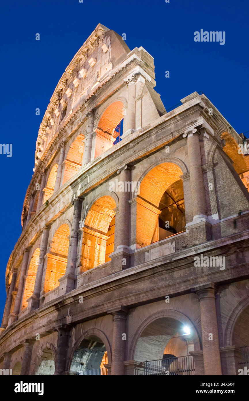 Italy Older amphitheater Coliseum in Rome Stock Photo - Alamy