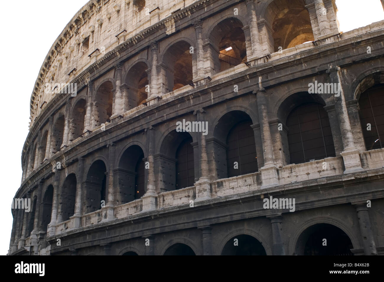 Italy Older amphitheater Coliseum in Rome Stock Photo - Alamy