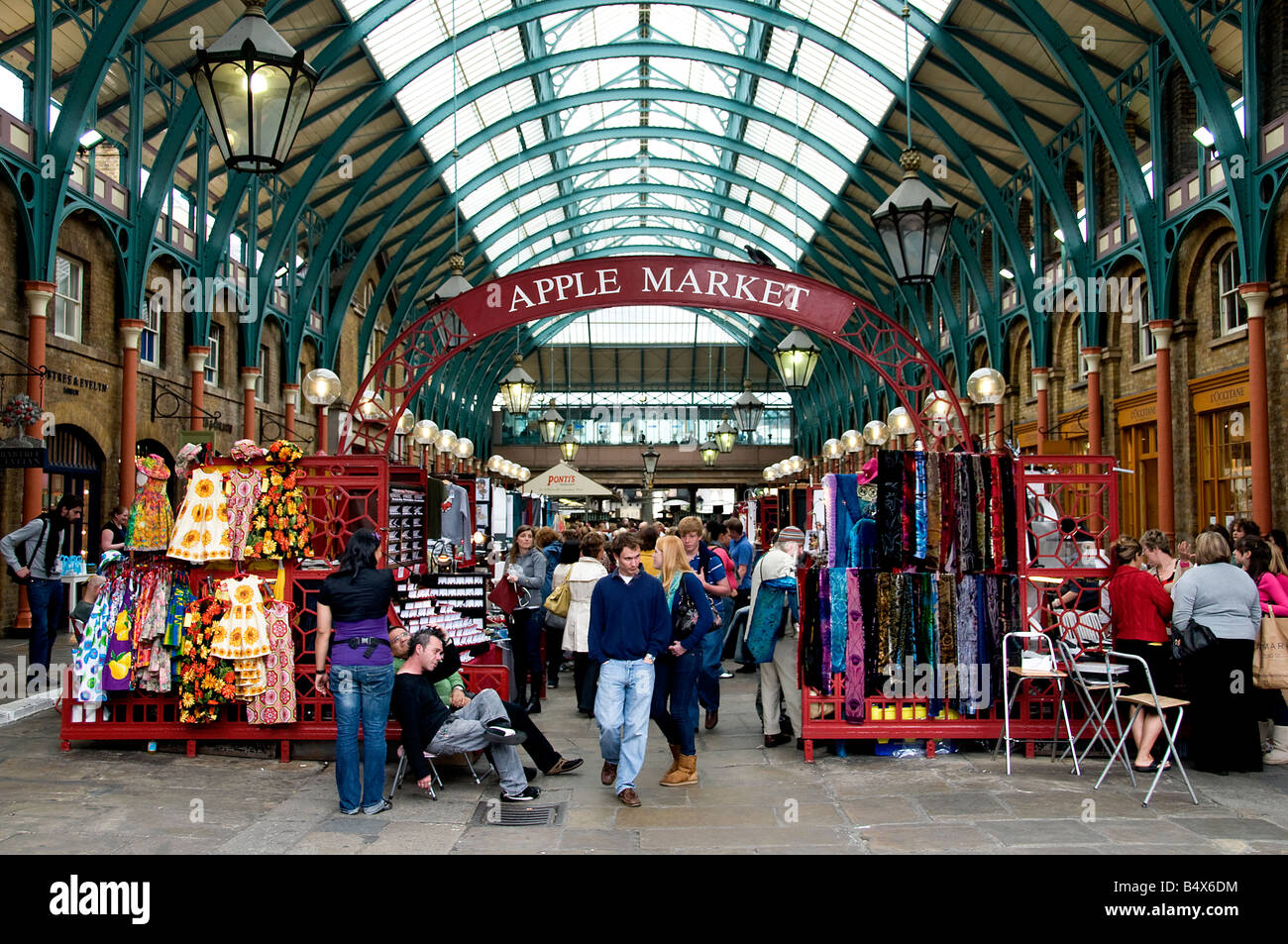 The Convent Garden Market Stock Photo - Alamy