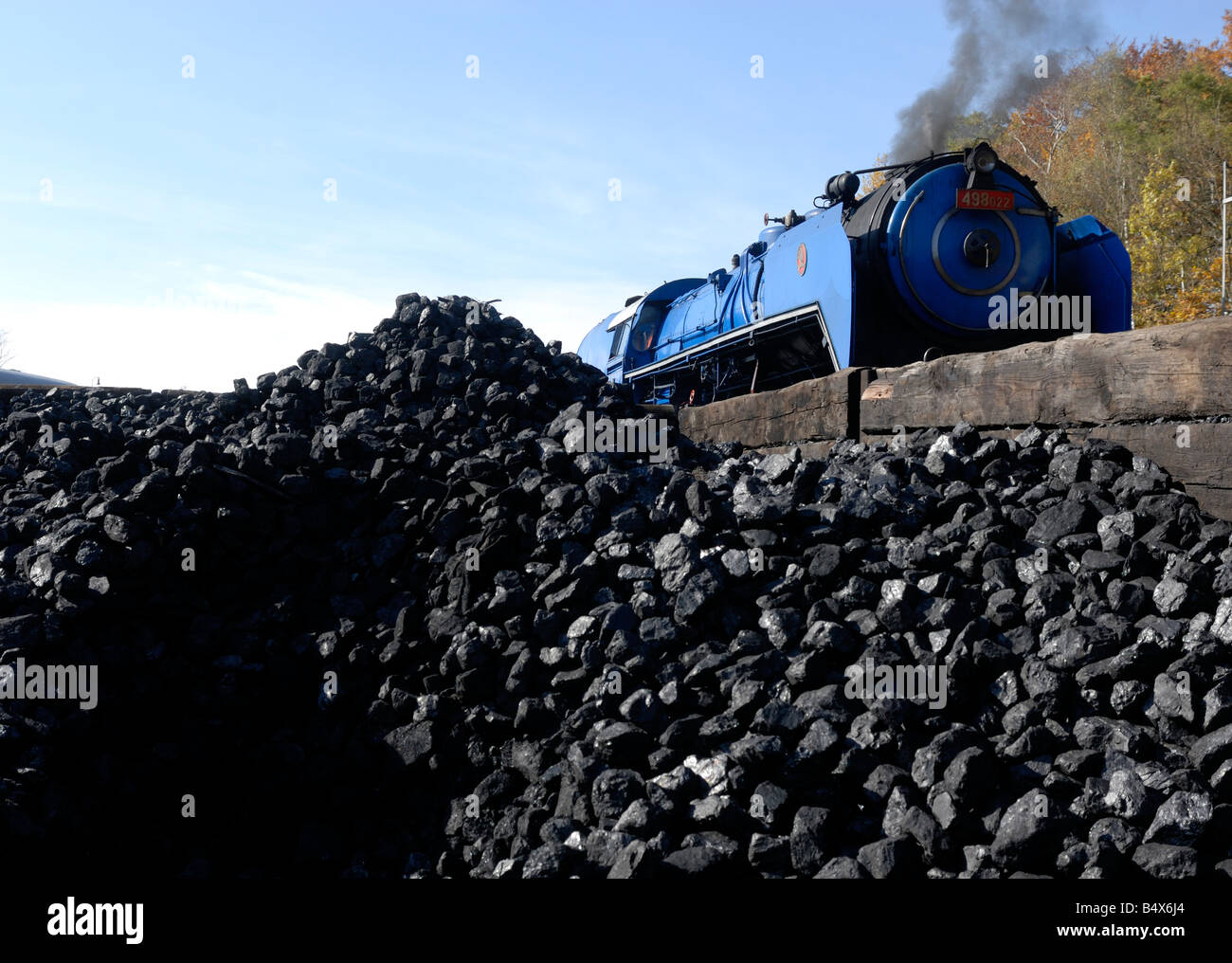 Steam Locomotive tank engine railway Stock Photo - Alamy
