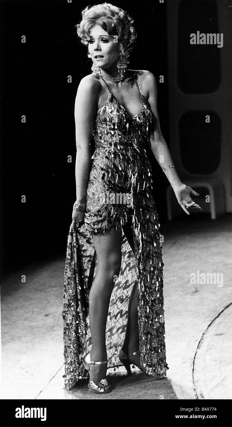 Actress Diana Rigg 1972 Stock Photo - Alamy