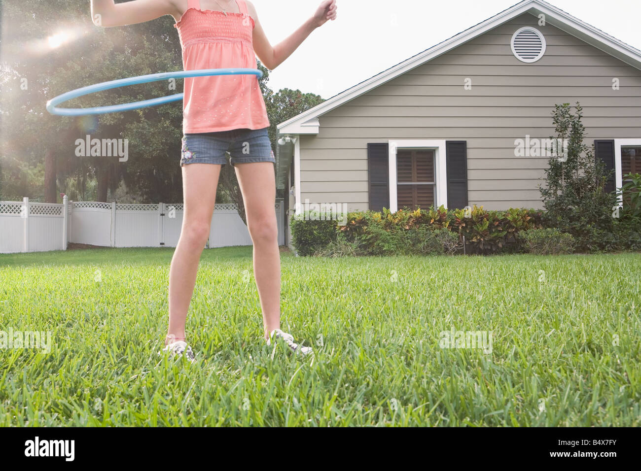 Hoop in front of house hi-res stock photography and images - Alamy