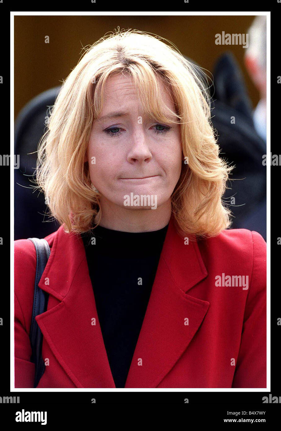JK Rowling author of the Harry Potter books July 2000 at Holyrood ...