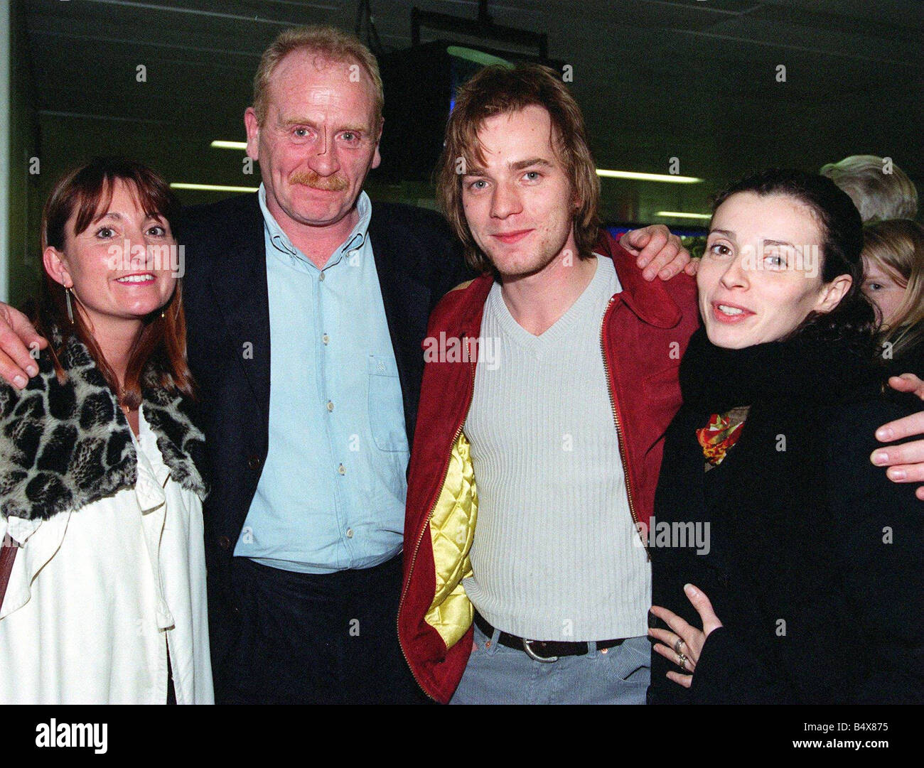Actor James Cosmo accompanied by Anne Harris left arrives with Ewan ...