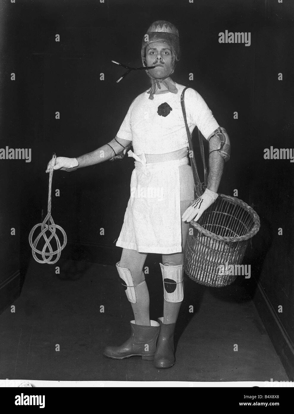 Terry Thomas 1952 In costume at the Palladium Gap toothed dark haired ...