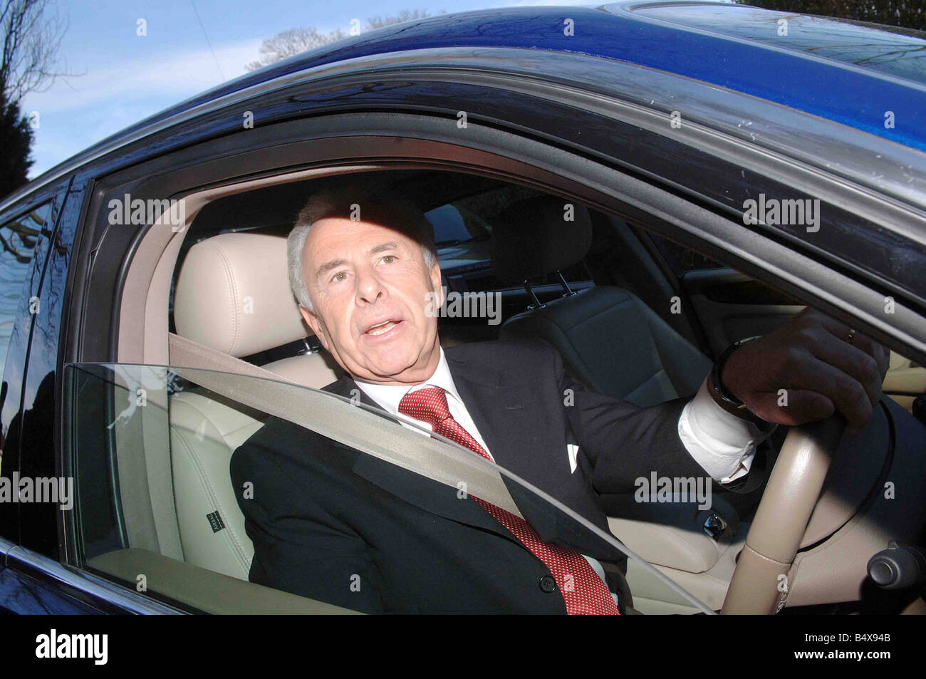 Lord Levy (61) who is Tony Blair's chief fund raiser, leaves his ...