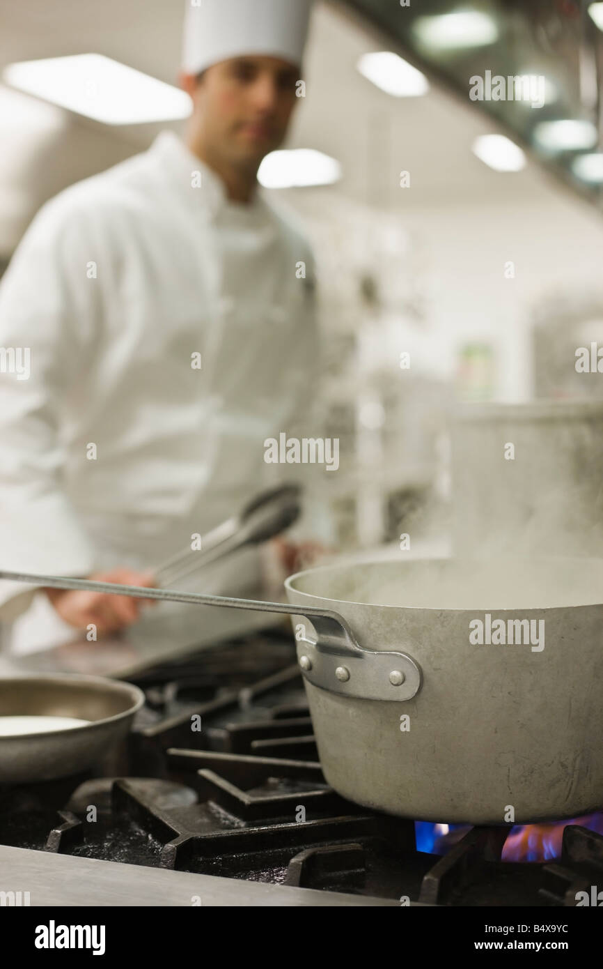 Cooking on gas stove hi-res stock photography and images - Alamy
