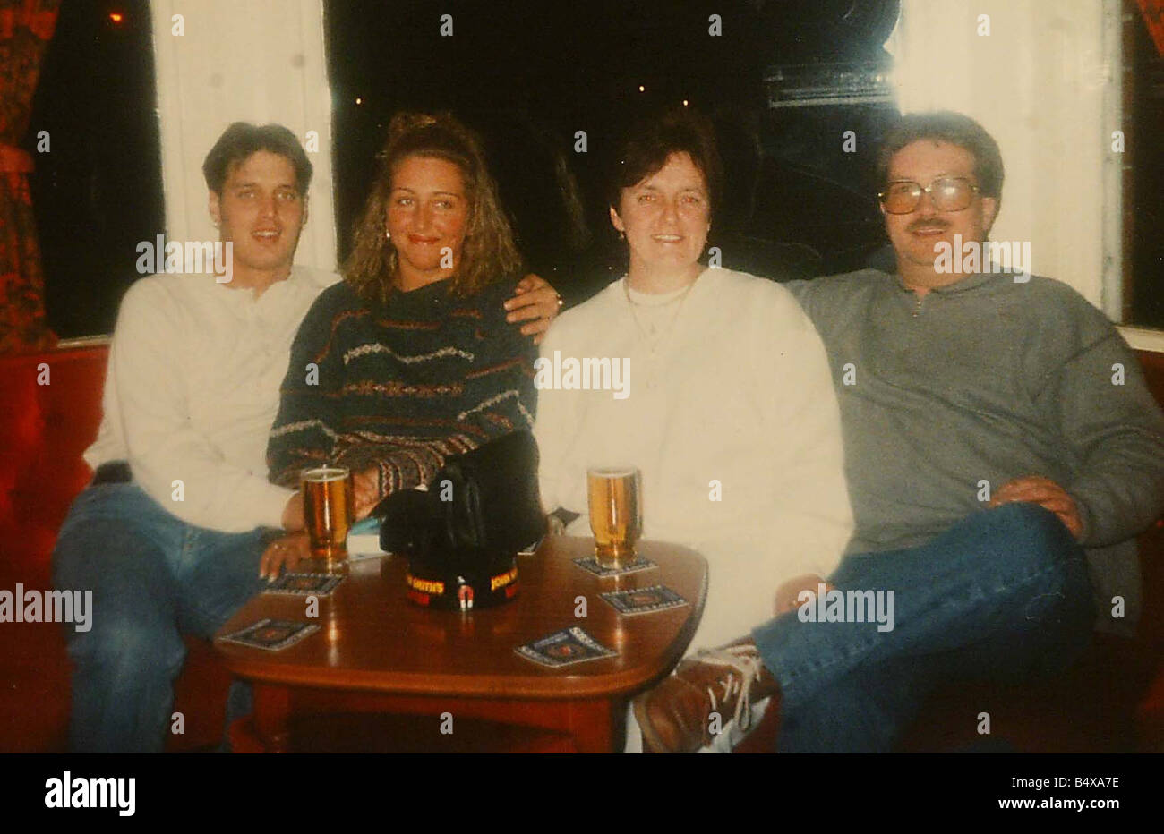 Sandra Hardwick with husband Paul son Stephen and daughter in law ...