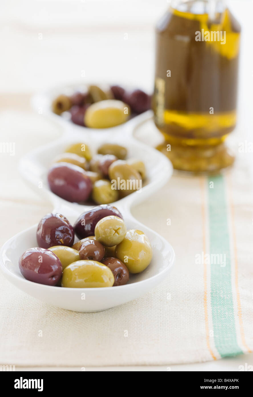 High angle view olives hi-res stock photography and images - Alamy