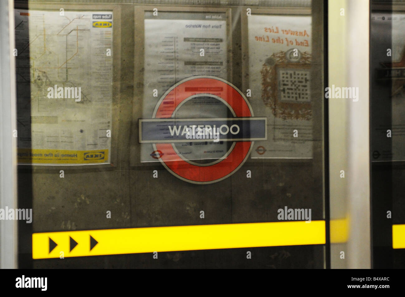 Waterloo Jubilee Line High Resolution Stock Photography and Images - Alamy