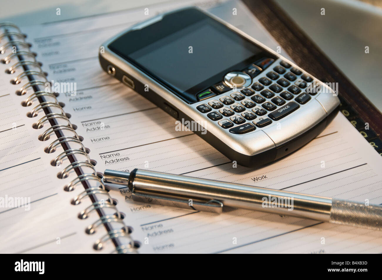 Electronic phone book hi-res stock photography and images - Alamy